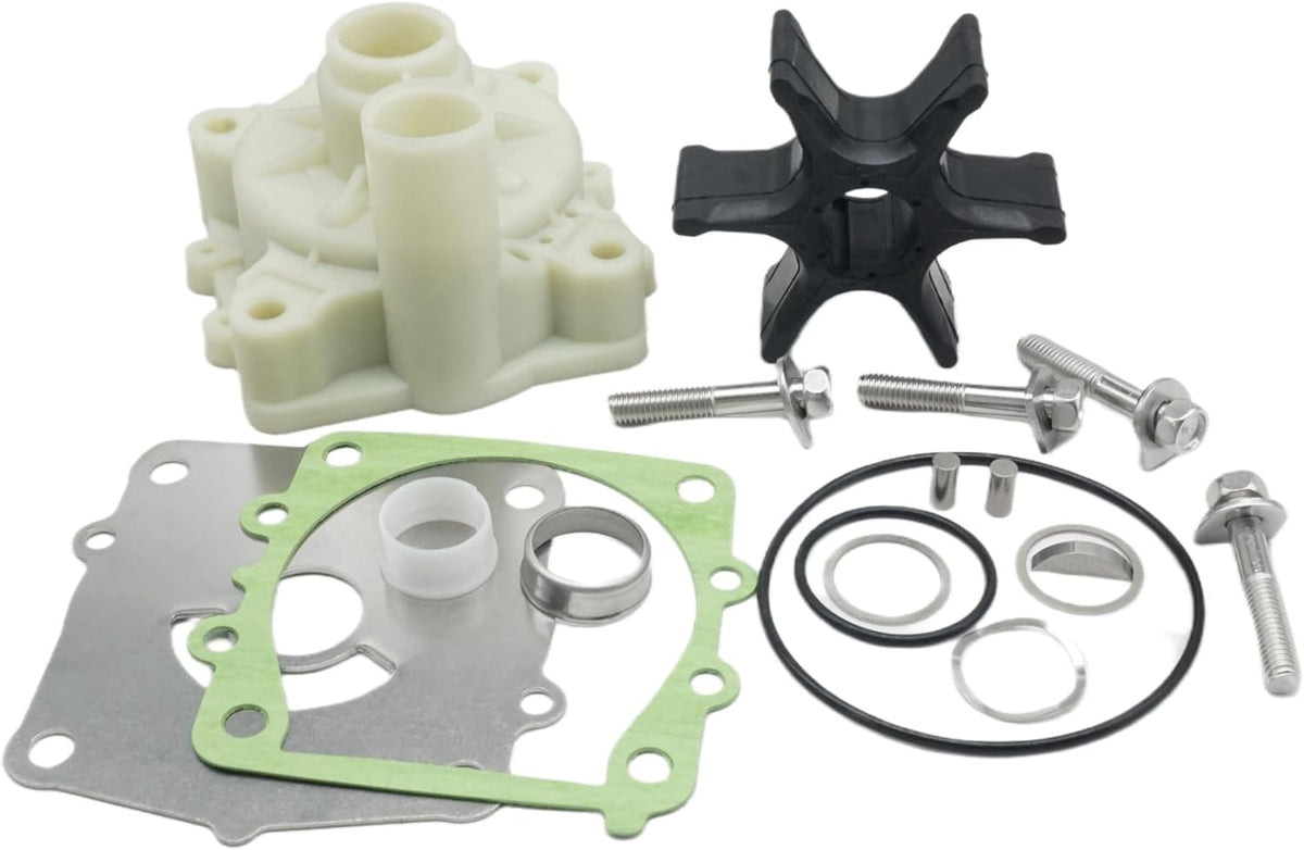 68V-W0078-01 Water Pump Impeller Service Kit for Yamaha Outboards 75 90 ...