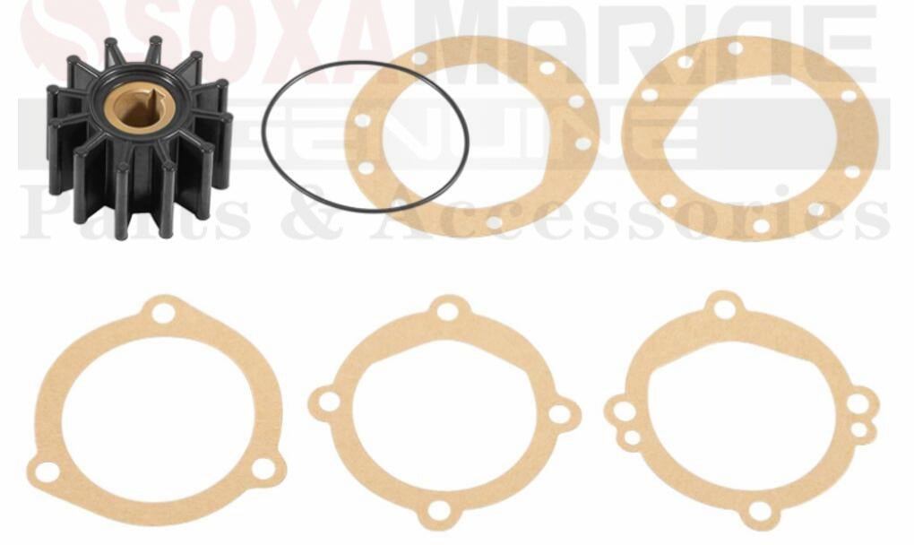 Water Pump Impeller 18838-0001 for ITT Jabsco Flexible Impeller Pumps ...